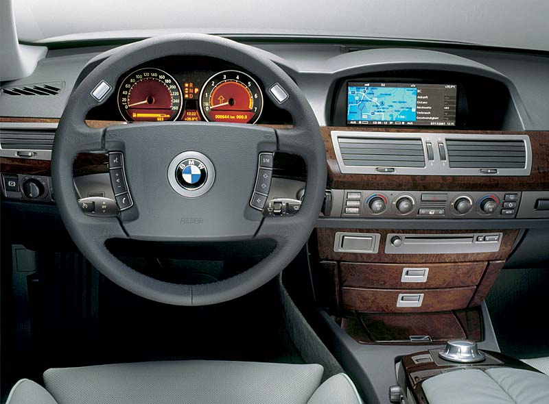 Foto: BMW 7er, iDrive Controller (bis Modell 10.2003) (vergrößert)