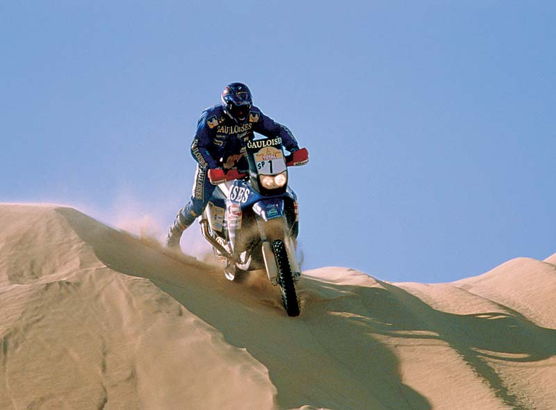 Foto: Rallye Paris-Dakar-Kairo 2000 - BMW Motorrad Team Gauloises ...
