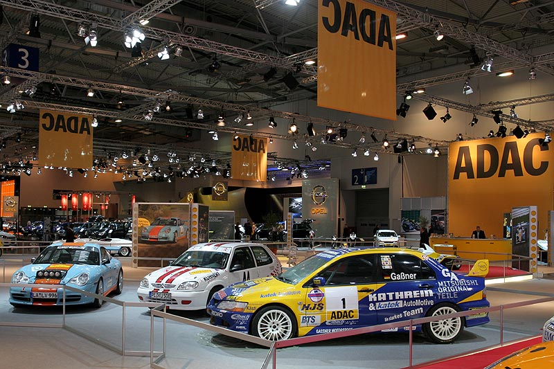 Foto: ADAC Motorsport Ausstellung in Halle 3 (vergrößert)
