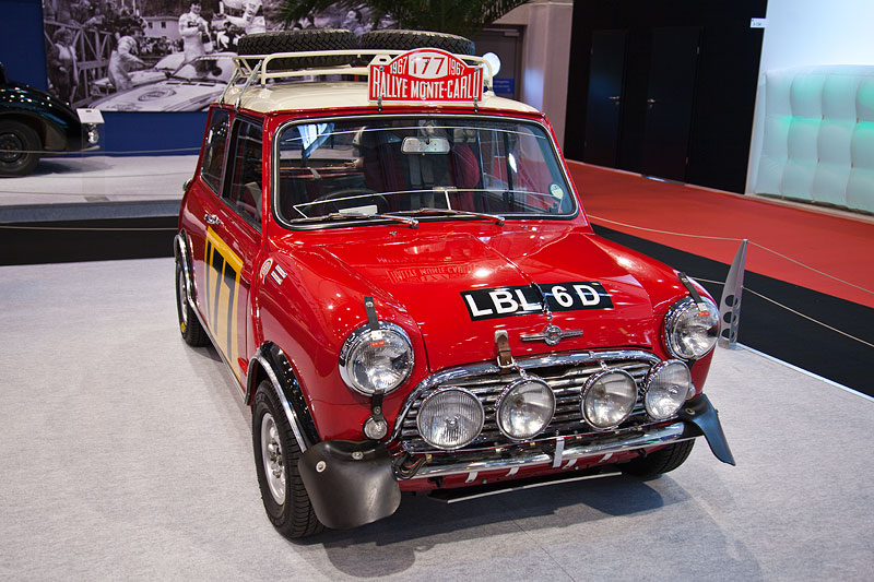 Foto: MINI Cooper S, Siegerwagen der Rallye Monte Carlo 1967, Fahrer ...