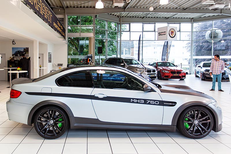 Foto: Manhart MH3 750 auf Basis des BMW M3 (E92) (vergrößert)