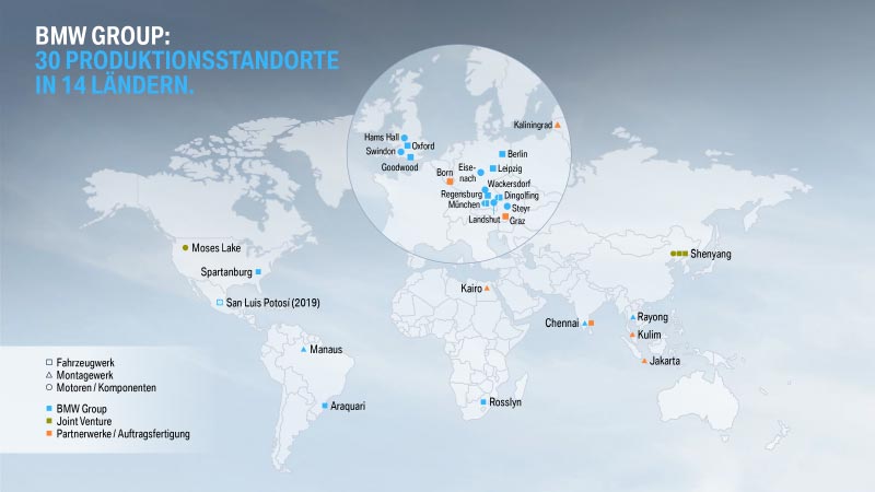 Foto: BMW Group Bilanzpressekonferenz 2018: Produktionsstandorte ...