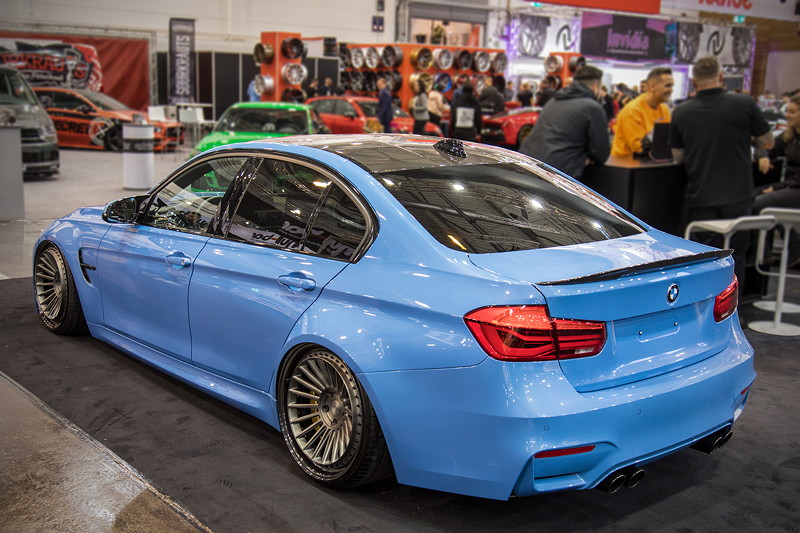 Foto: Essen Motor Show 2018: BMW 5er (F10) mit Sonderlack, Breitbau ...