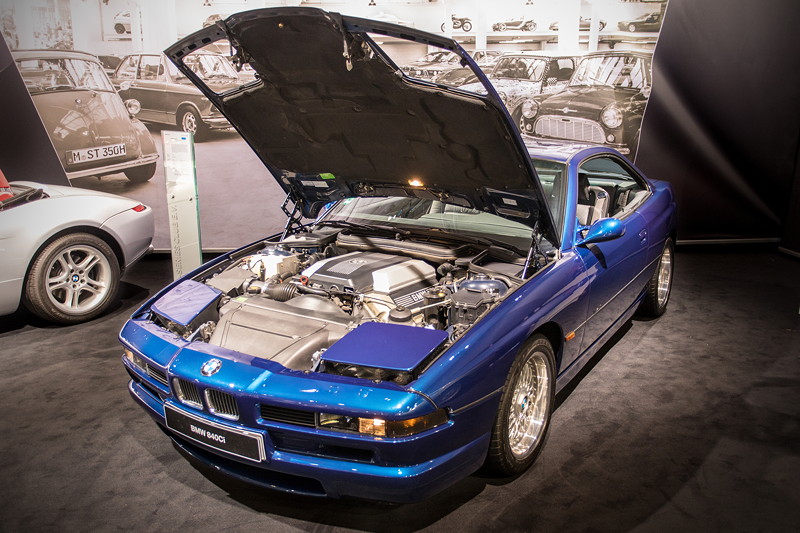 Foto: BMW 840Ci (E31), V8 -Motor, 4.398 ccm Hubraum (vergrößert)
